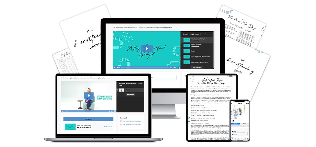 Online Breastfeeding Class Modern Milk